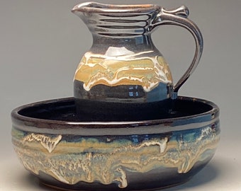 Baptism Pitcher and Basin - Etsy