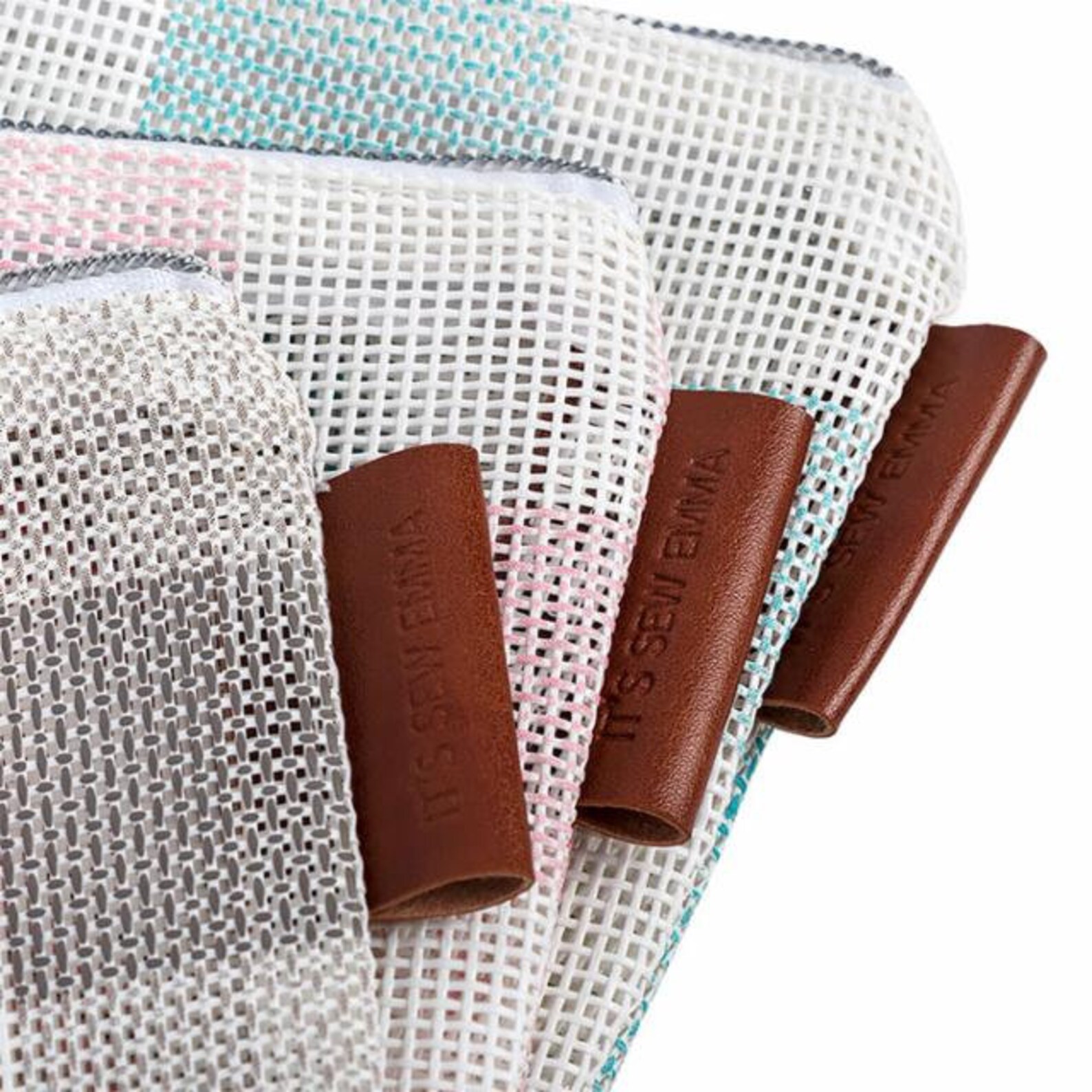 Gingham Mesh Project Bag Set ISE 801 Its Sew Emma - Etsy