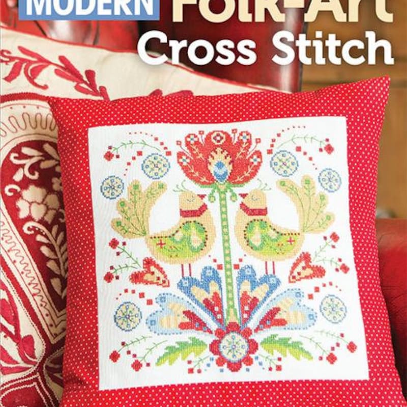 Folk Art Cross Stitch - Etsy
