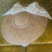 Vintage 1950s Inspired Plateau Style Straw Sun Hat With Silk Bow - Made ...