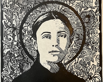 St. Gemma Galgani Art Print Catholic Patron Saint of Students ...