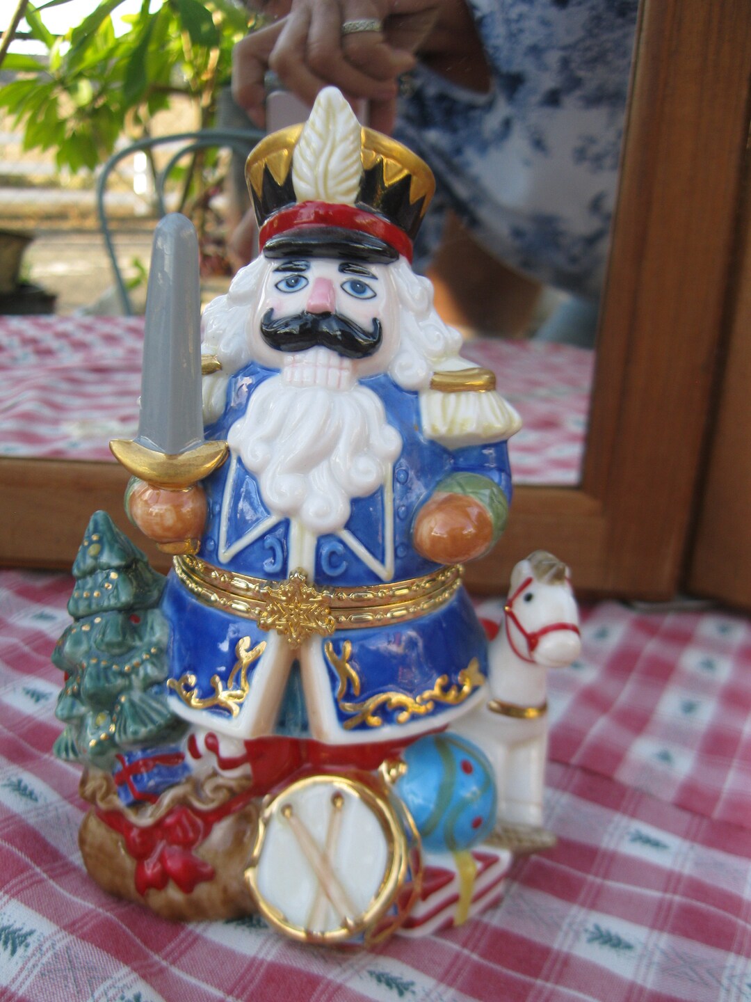 Christmas Box , Porcelain Toy Soldier Design - Etsy