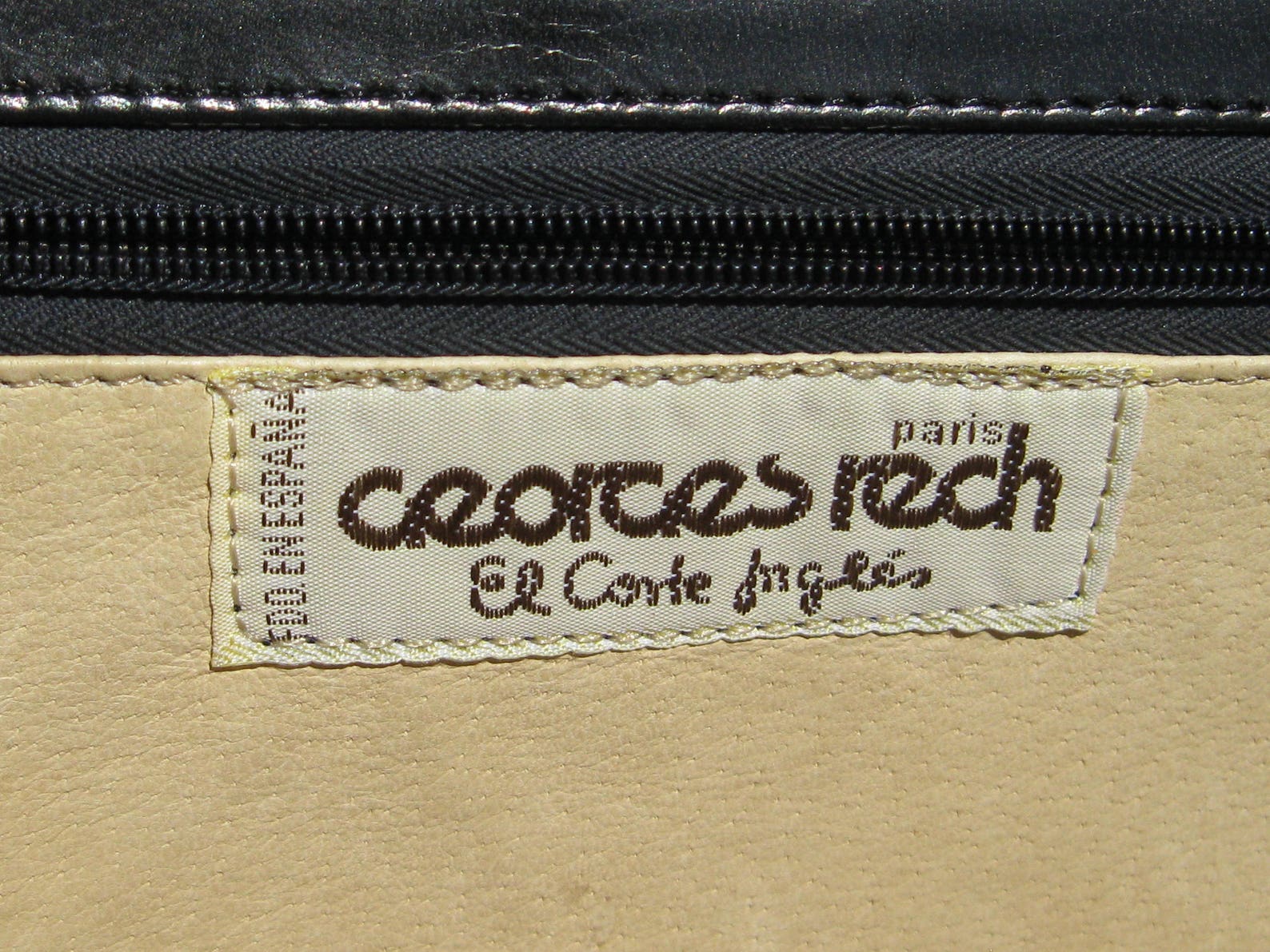 French Handbag Georges Rech Paris - Etsy