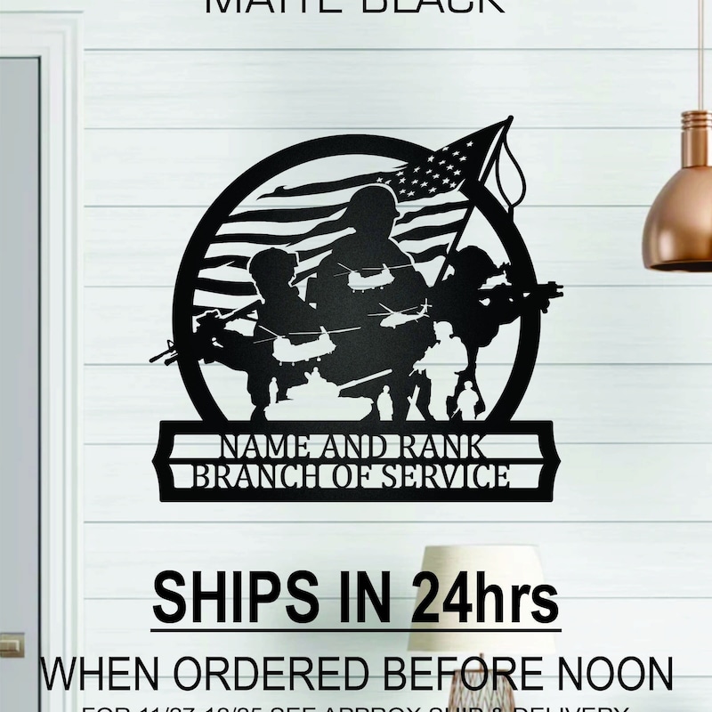 Military Metal Art - Etsy