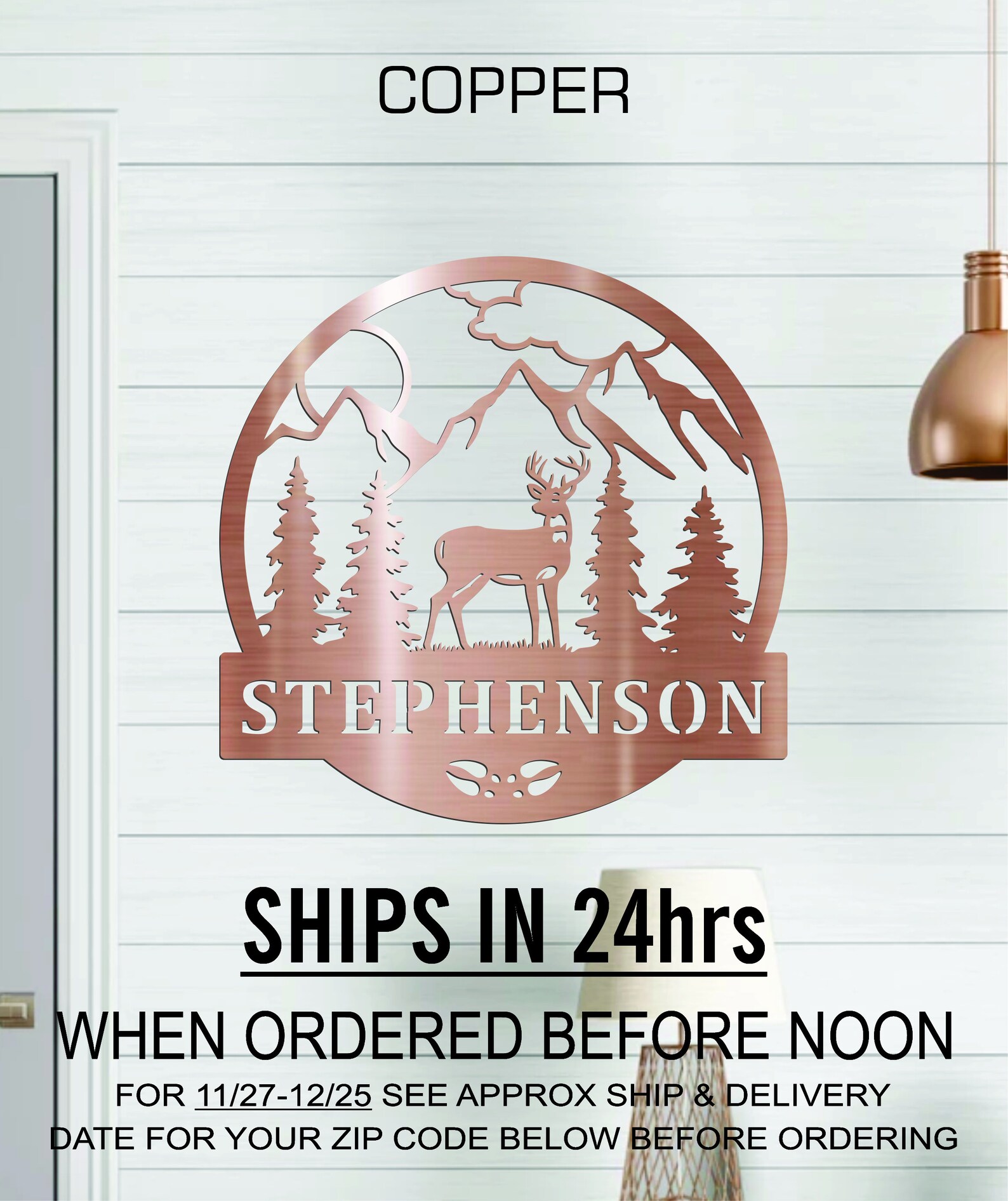 Custom Deer Sign Custom Metal Art Personalized Cut to - Etsy