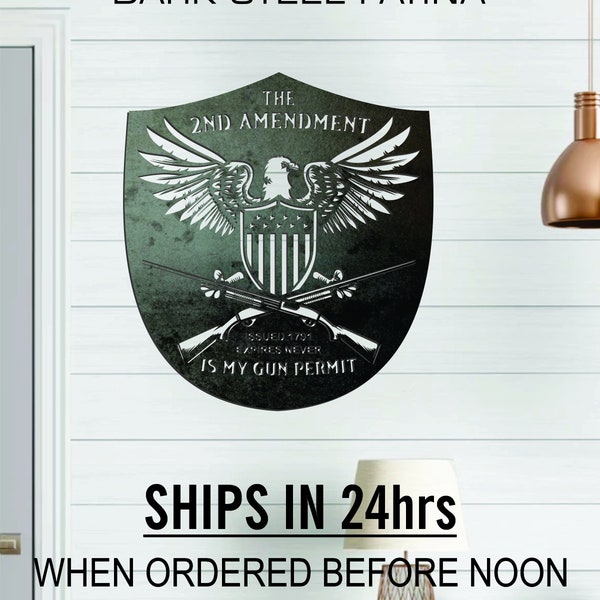 2nd Amendment Sign - Etsy