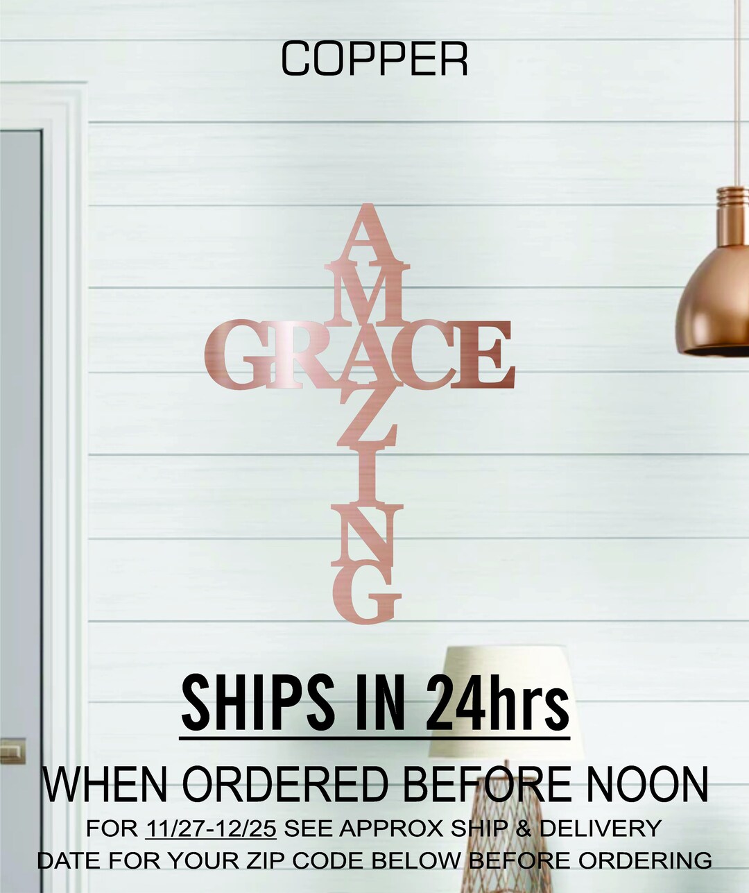 Amazing Grace Cross, Christian Decor, Christian Artwork, Wedding Gift ...