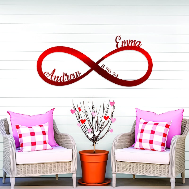 Infinity Name Sign - Etsy