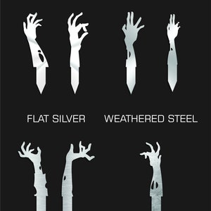 Zombie Hands Lawn Art, Halloween Yard Decor, Fall Art, House Warming ...