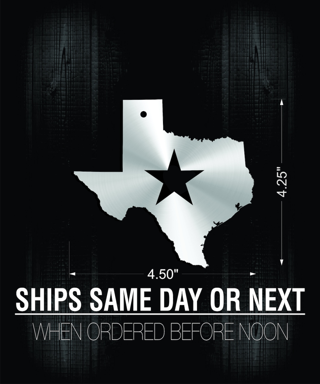 Texas State Metal Wall Decor and Ornament, Custom Metal Sign, 4" to 48 ...
