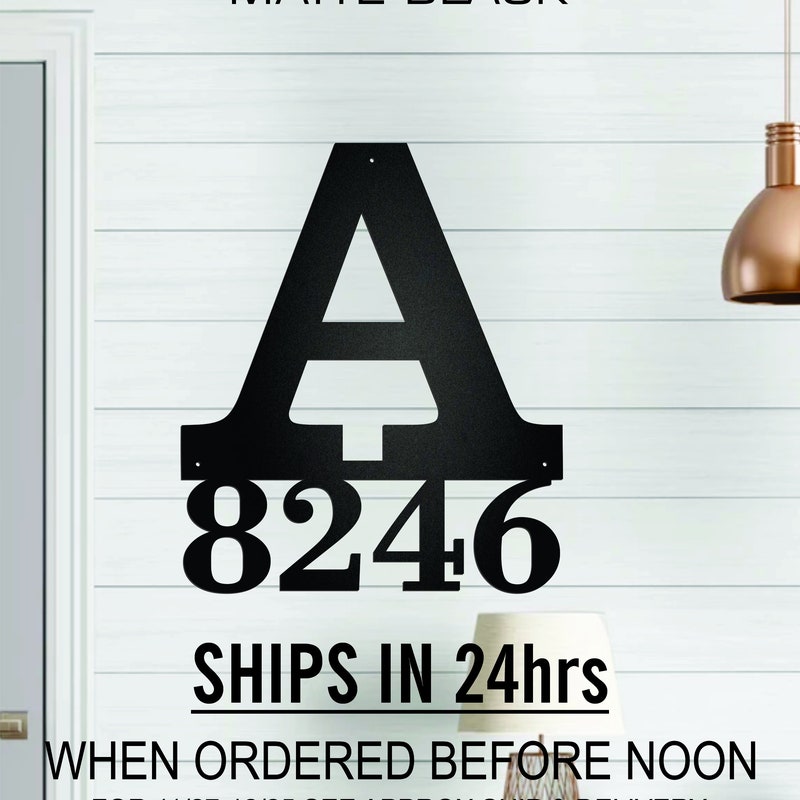 Monogram Address - Etsy