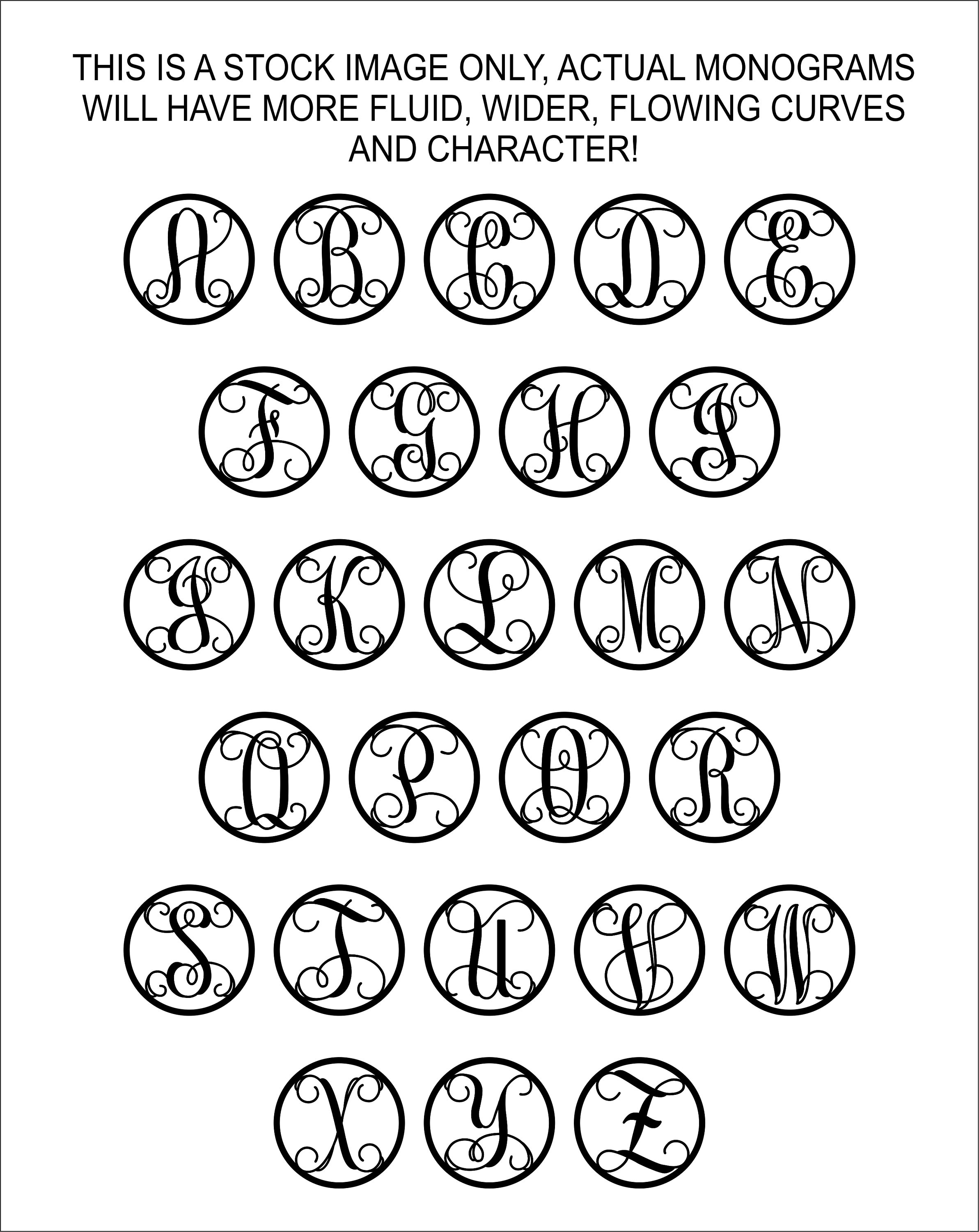 Monogram in Steel 24 hour cut/ship | Etsy