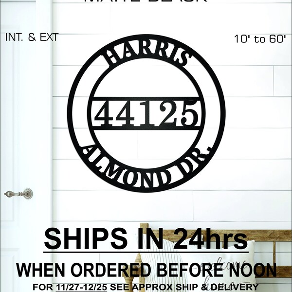 Monogram Address - Etsy