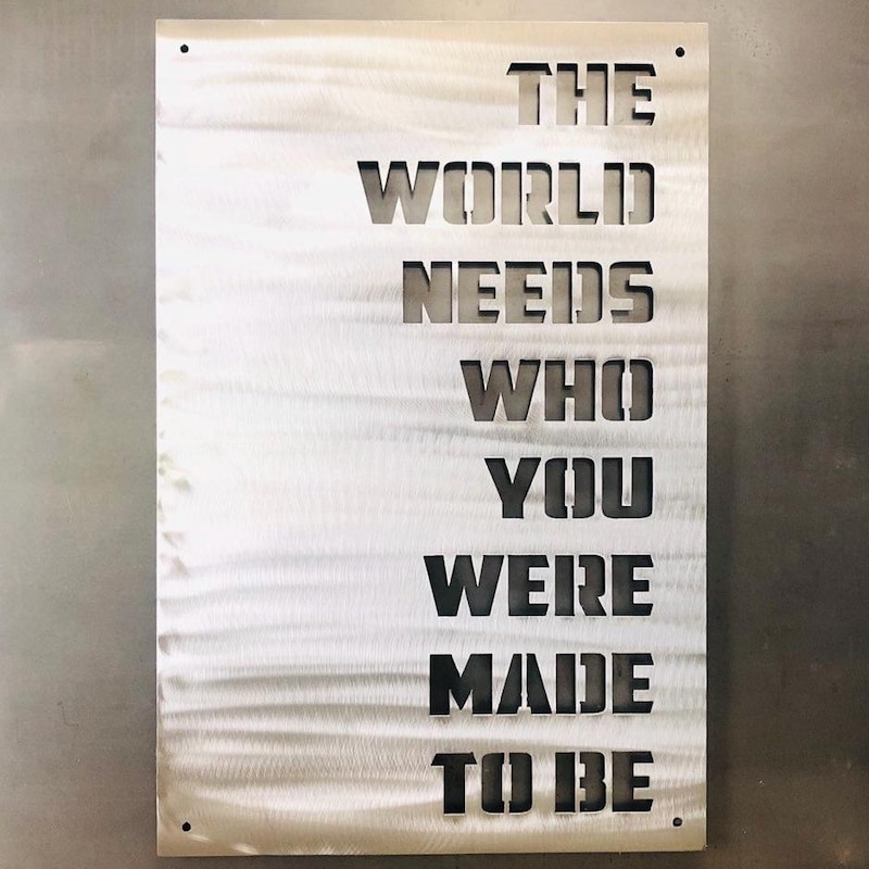 The World Needs Who You Were Made to Be - Etsy