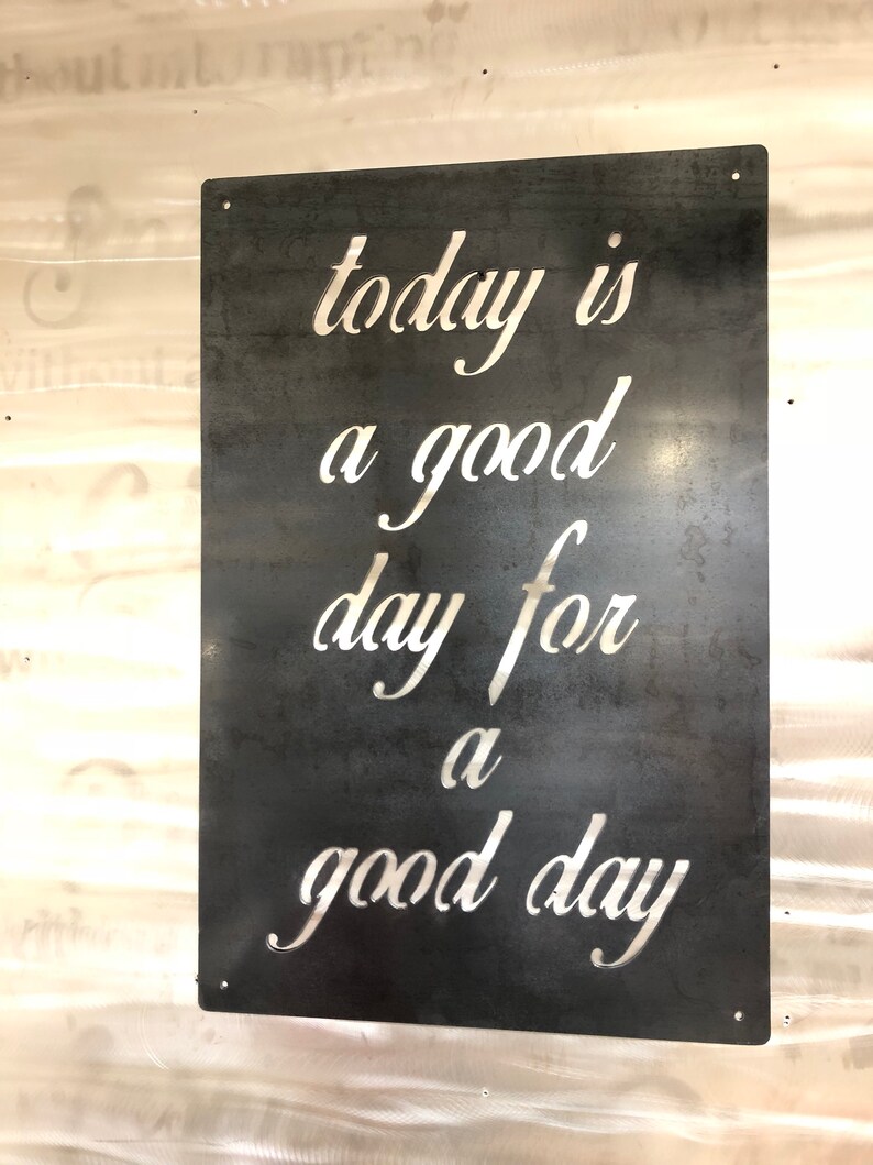 Today is a Good Day Vertical Today is a Good Day for a Good - Etsy