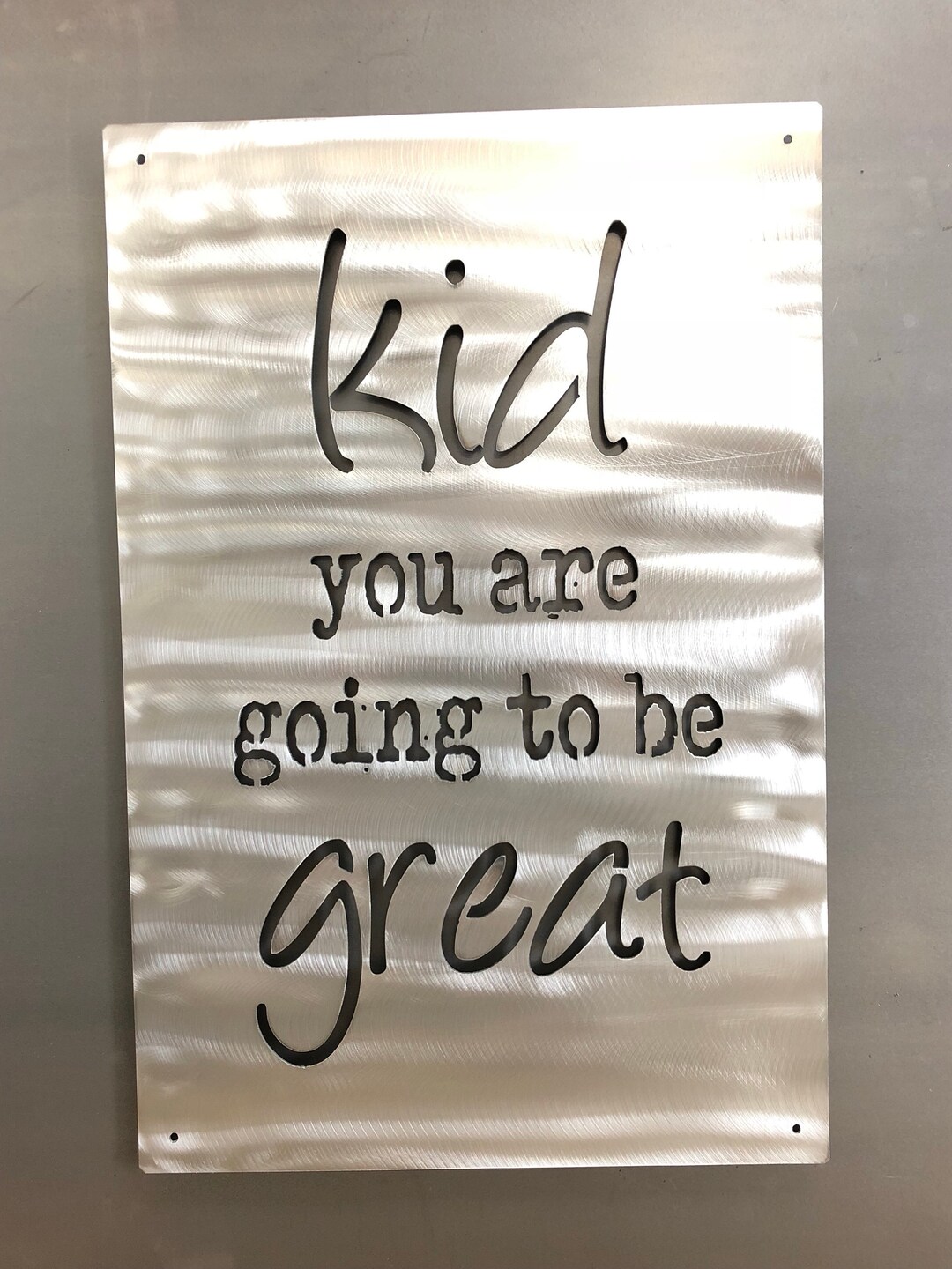 Kid You Are Going to Be GREAT! Kids Room, Childrens Motivational ...