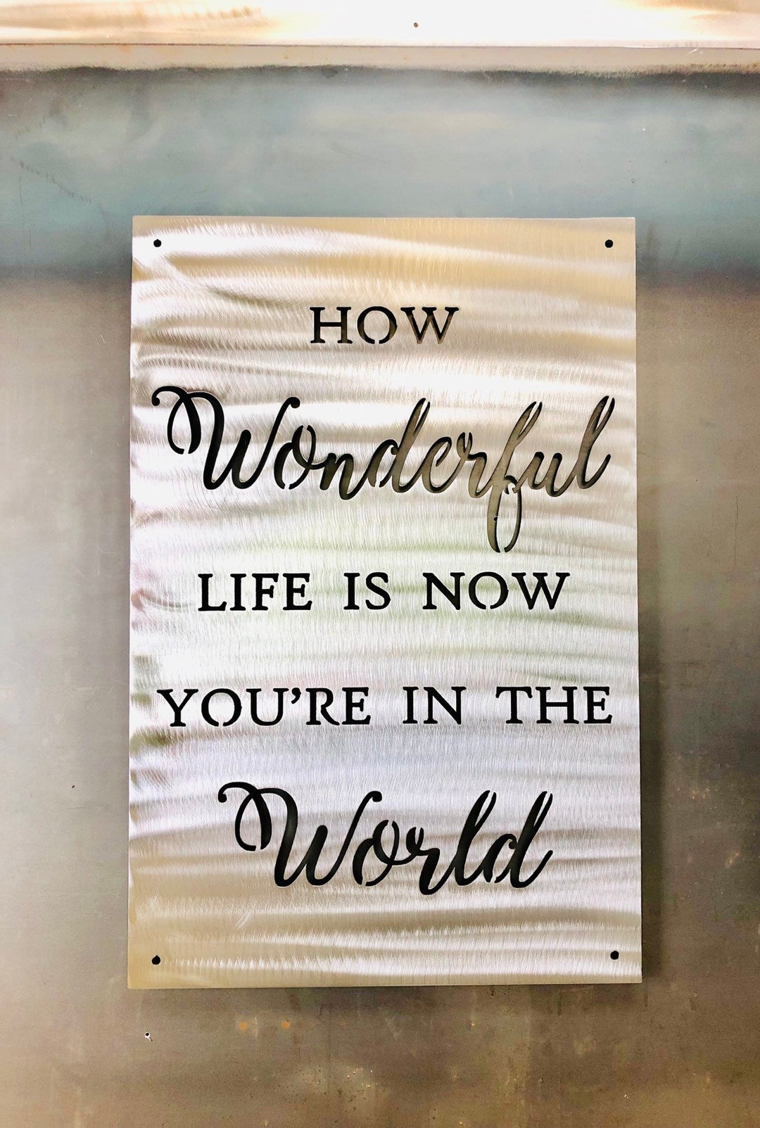 How WONDERFUL Life is Now You're in the World Kids Room, Childrens ...