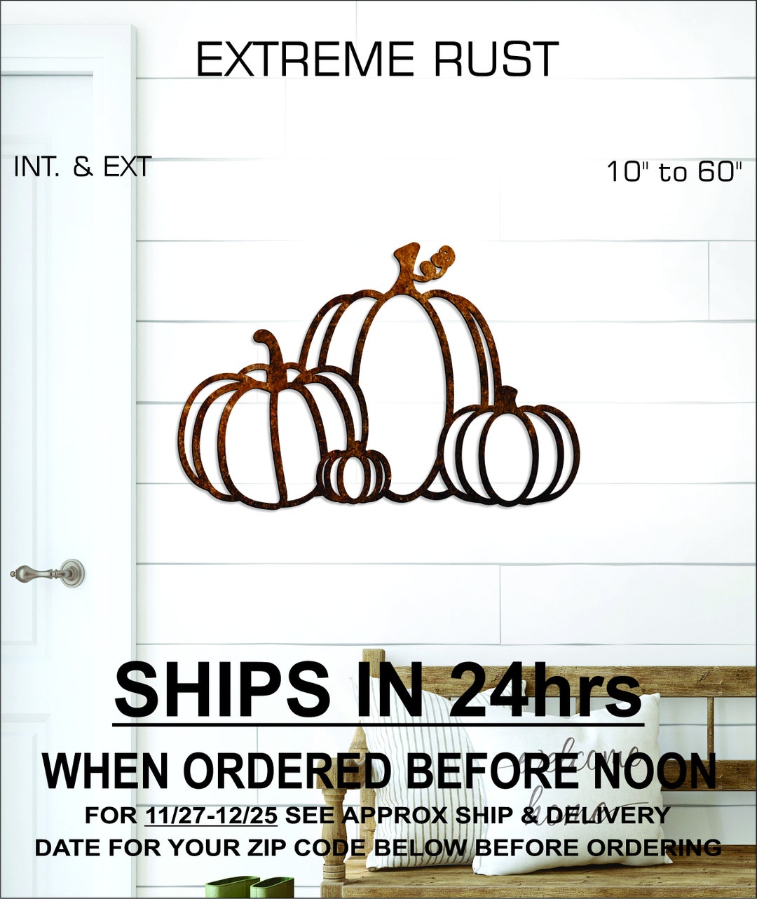 Stacked Pumpkin Sign, Fall Art, House Warming, Seasonal Creation - Etsy