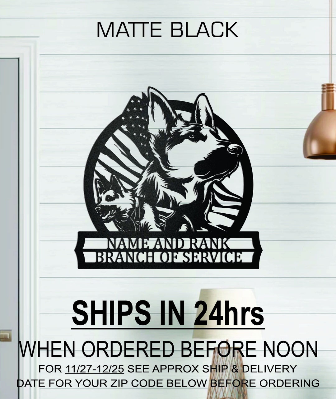 Custom K9 Police Dog Sign, Custom K9 Sign, Custom Metal Art ...