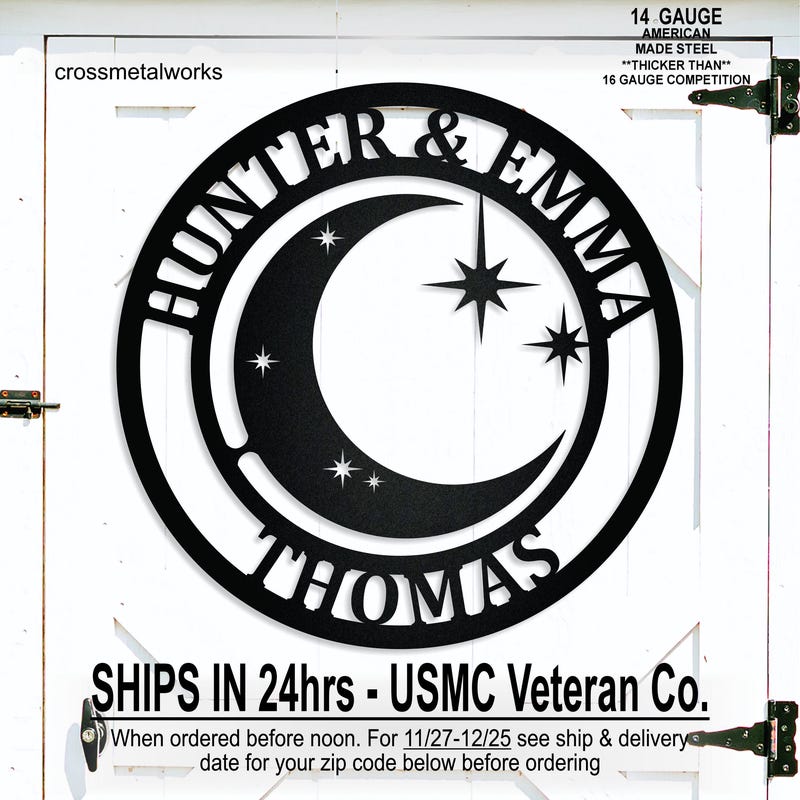 Moon Cabin Signs - Etsy