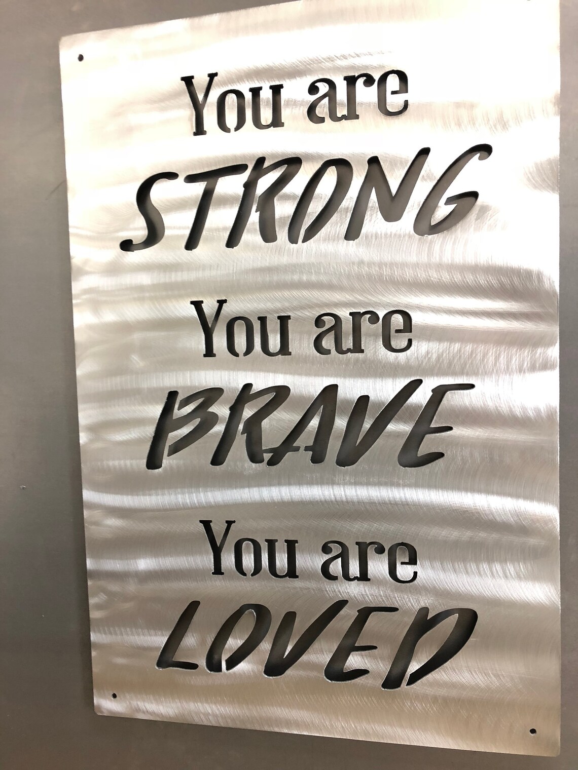 You Are STRONG You Are BRAVE You Are LOVED Kids Room | Etsy