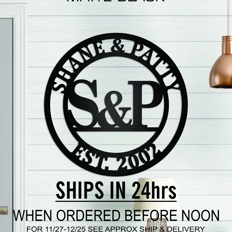 Metal Marriage Signs - Etsy