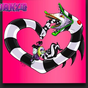 Sandworms My Heart 8x8 Print - Etsy