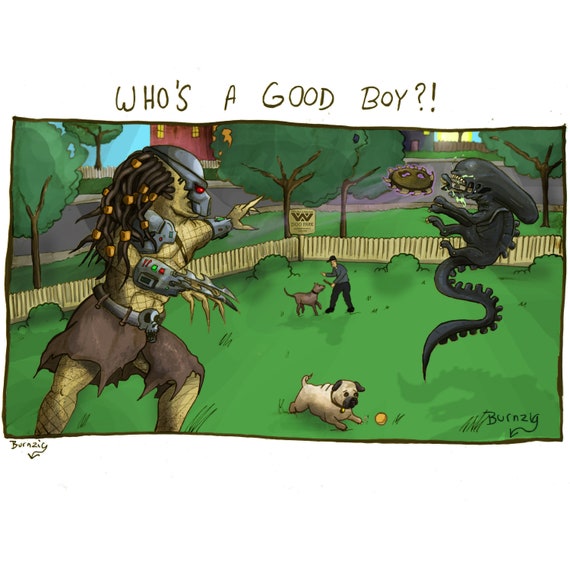 Alien Vs Predator Funny