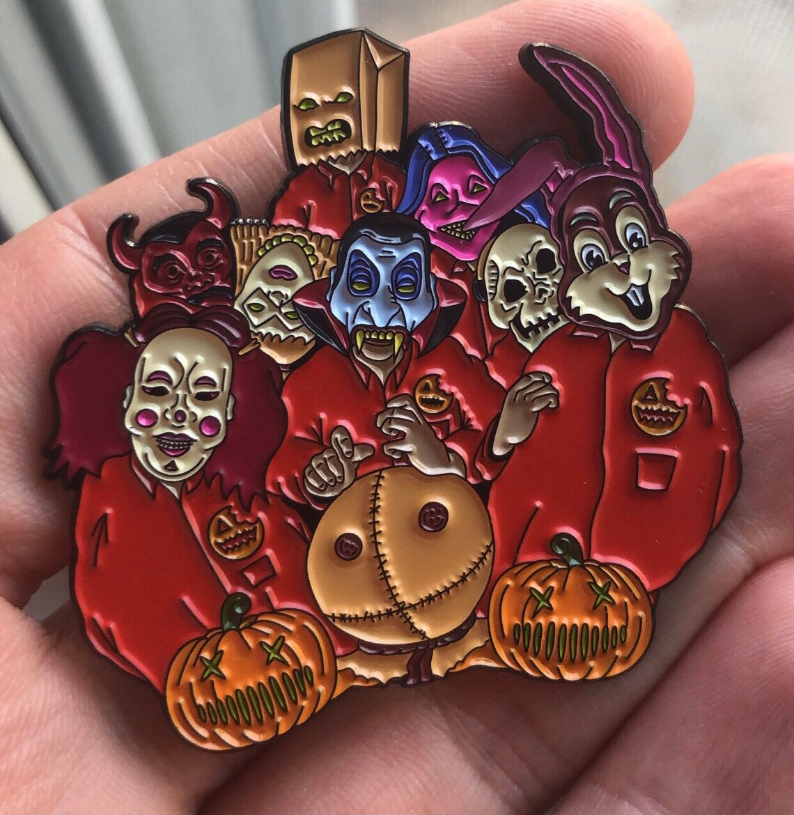Slipknot / Trick R Treat Bus Kids Pin - Etsy