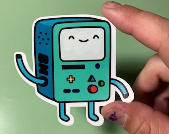 Adventure Time Bmo Sticker - Etsy