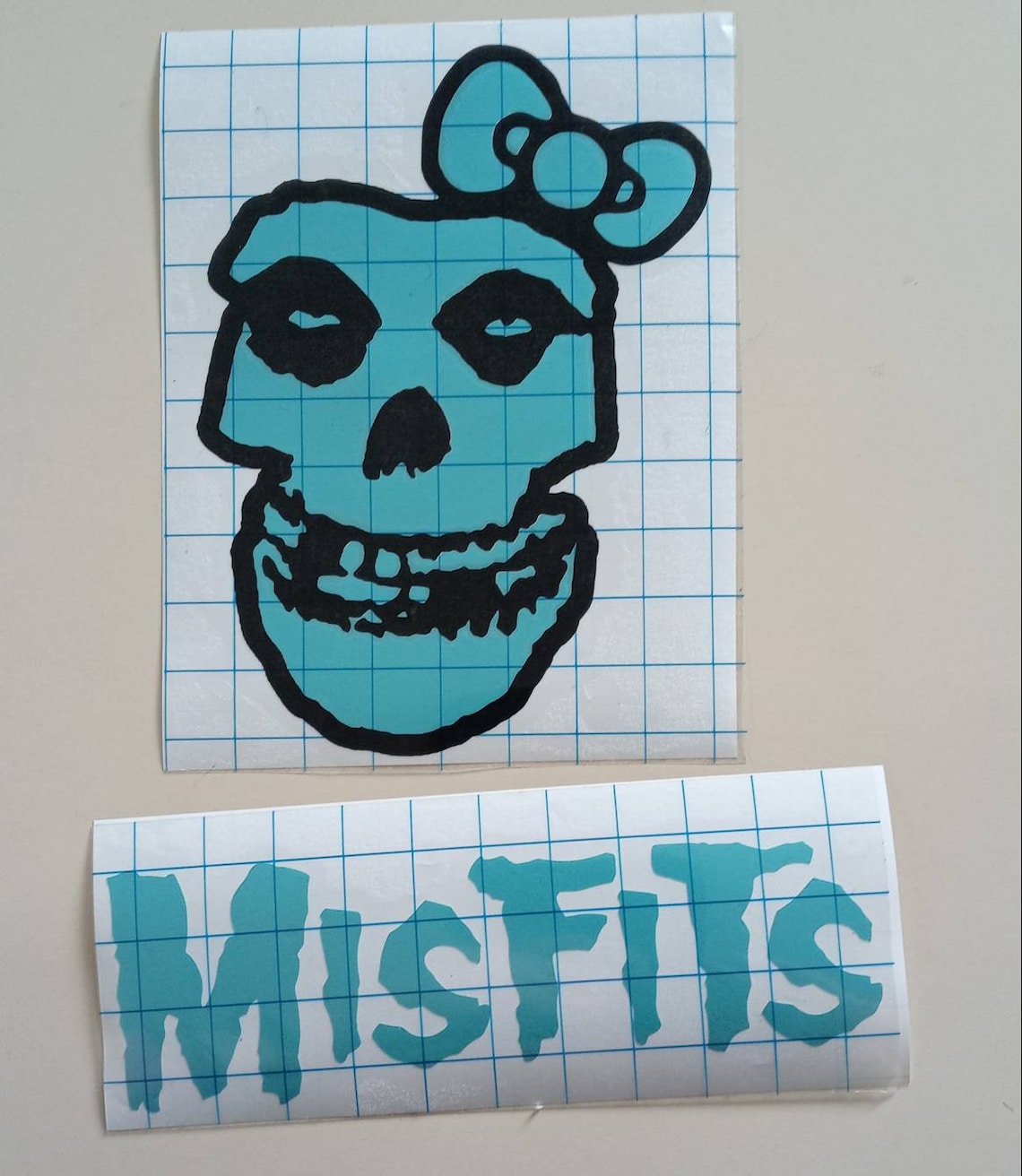Lady Misfits sticker Misfits sticker with a bow Misfits | Etsy