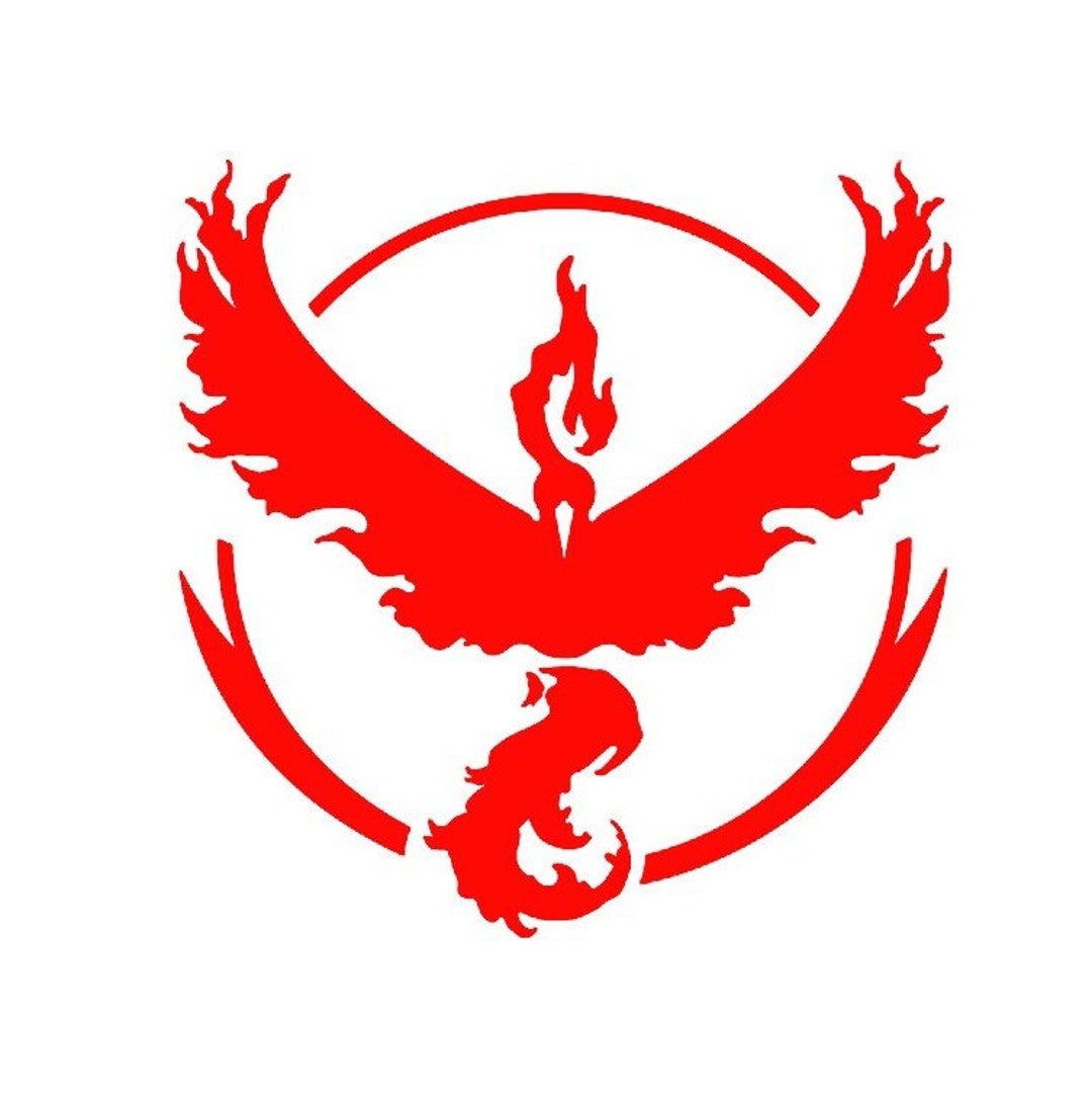 Pokemon Valor Team Decal Valor Sticker Team Valor Decal Pokemon Sticker ...
