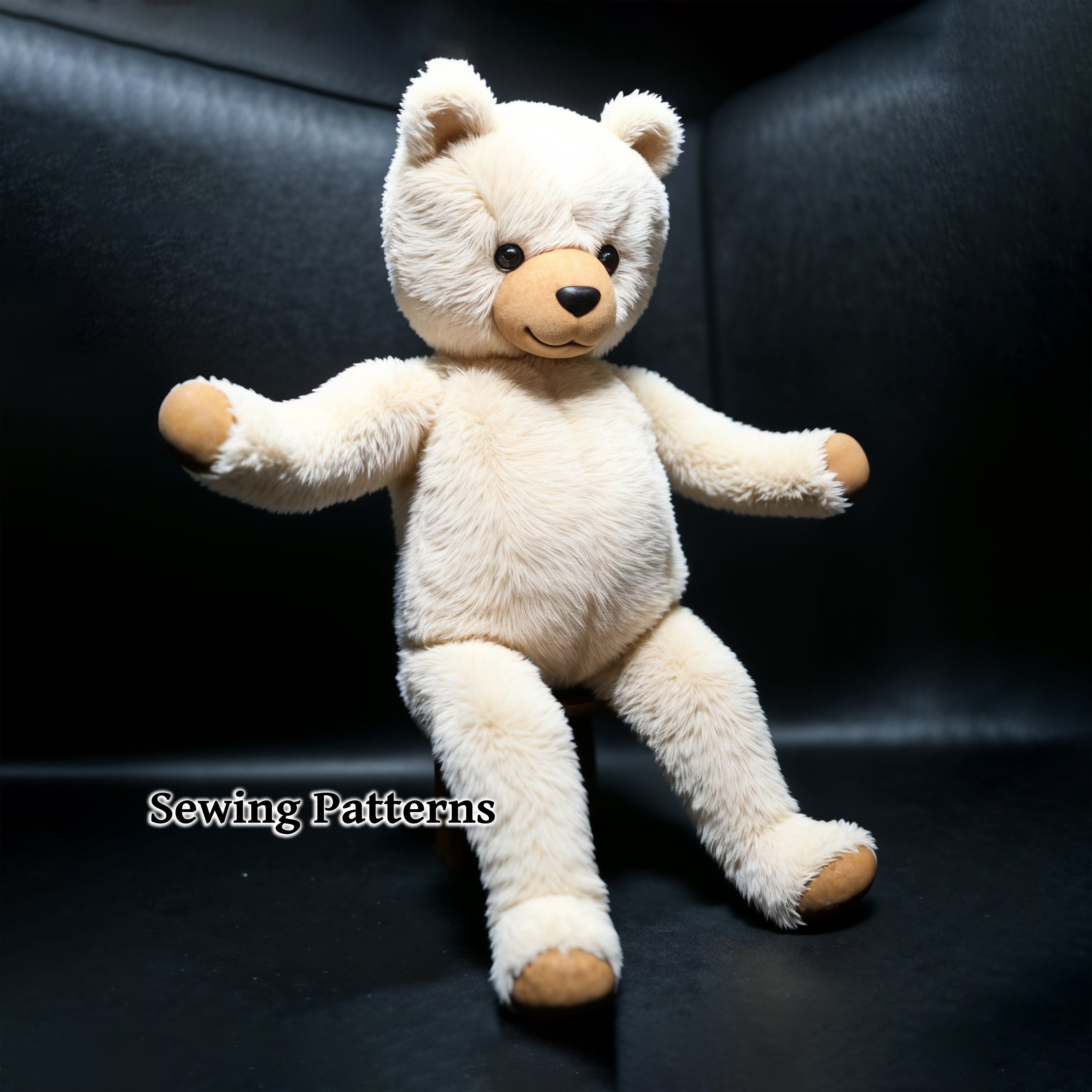 Teddy Bear - Sewing Pattern in PDF Format 6 Sizes 19in to 39in - Etsy