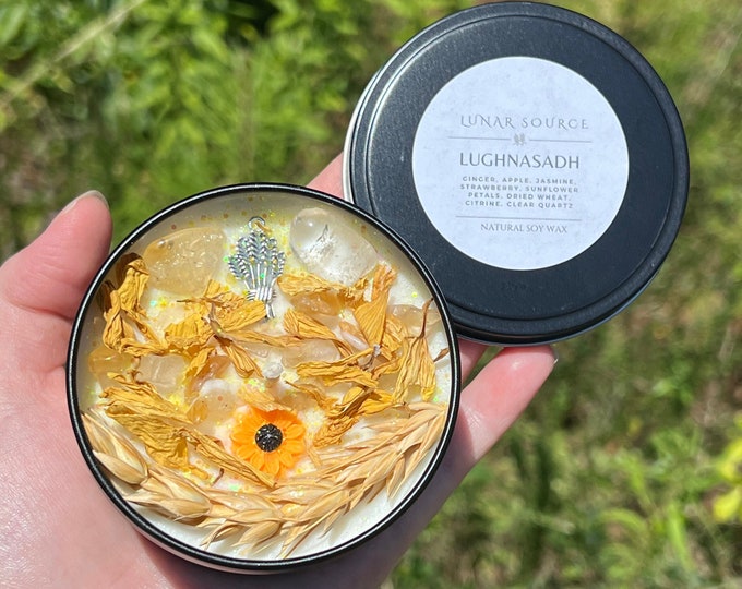 Lughnasadh Candle | Lammas Lugh First Harvest Lughnasa Celebration ...