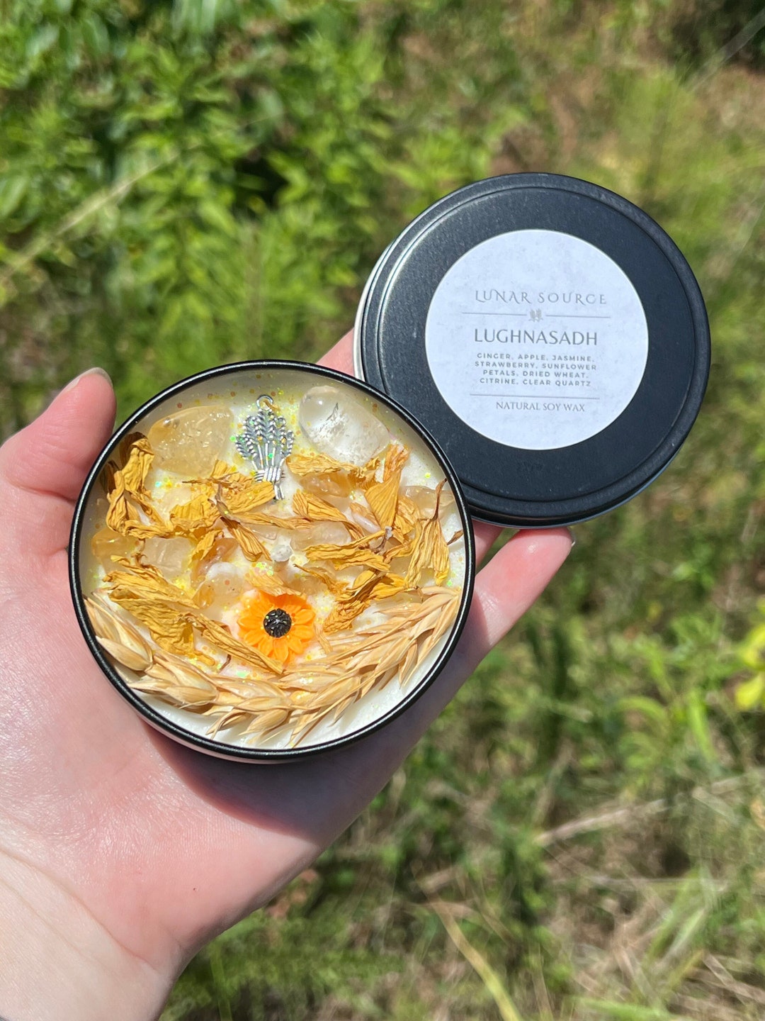 Lughnasadh Candle | Lammas Lugh First Harvest Lughnasa Celebration ...