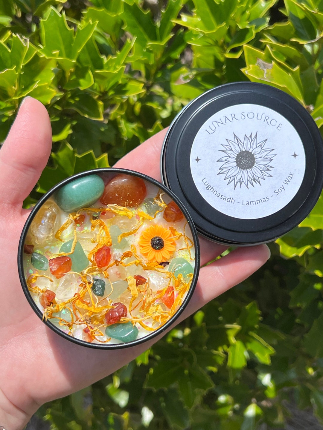 Lughnasadh Candle Lammas First Harvest Lughnasa Celebration Intention ...