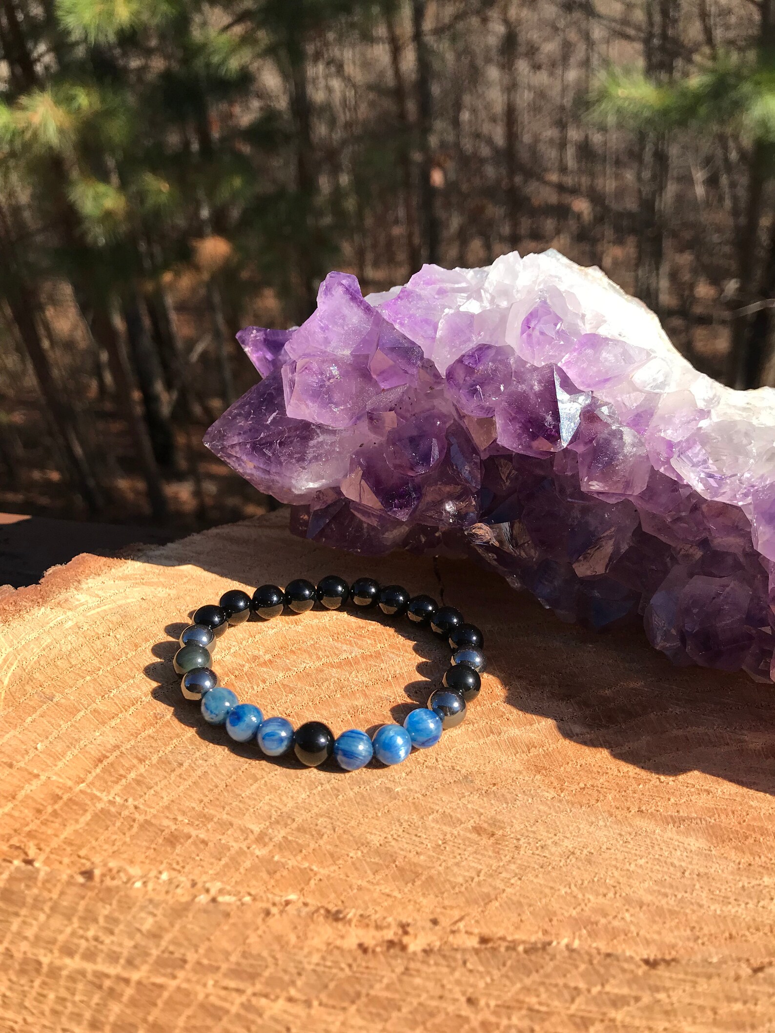 Psychic Attack Protection Bracelet Chakra Healing Grounding Negative ...