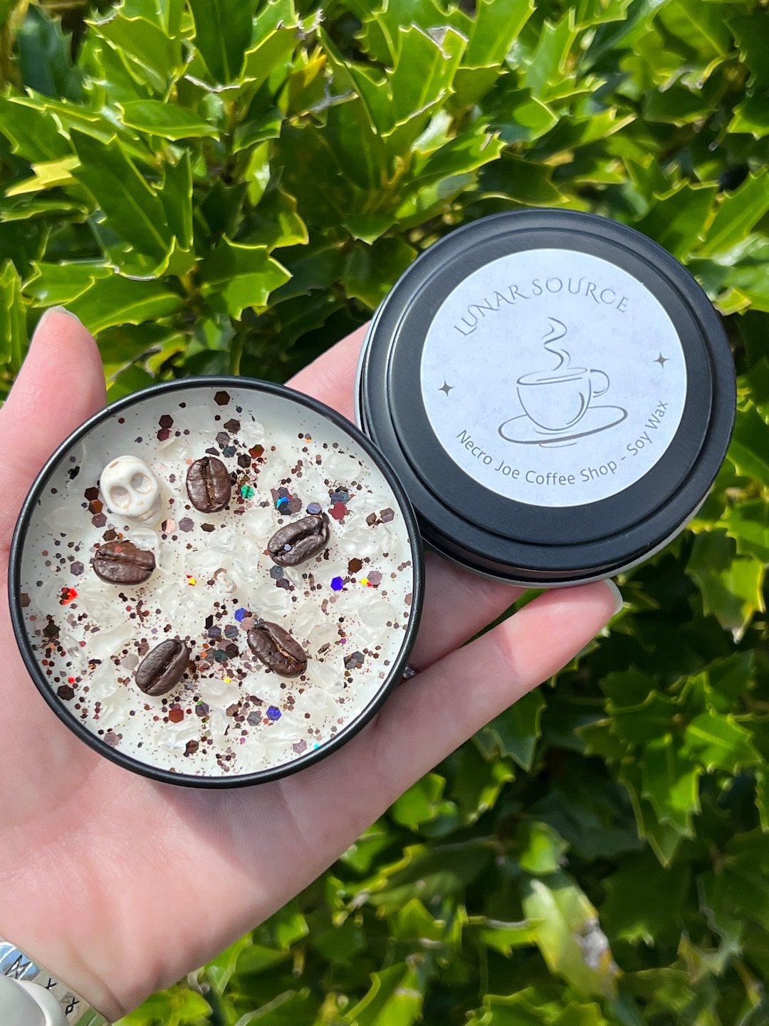 Necro Joe Coffee Shop Candle | Barista Espresso Java Lover Death Before ...