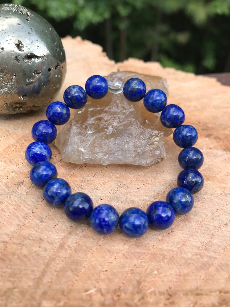 Lapis Lazuli Quartz Braclet Chakra Healing Integrity - Etsy