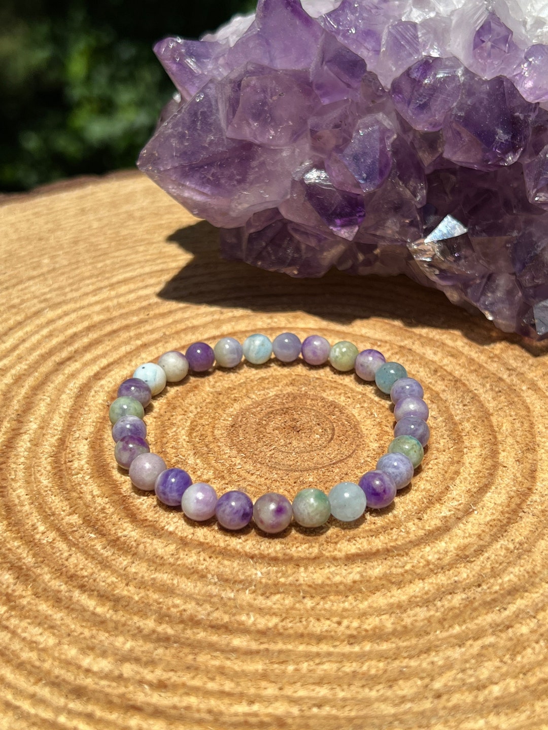 RARE Hackmanite Bracelet UV Reactive Fluorescent Glowing Ussingite ...