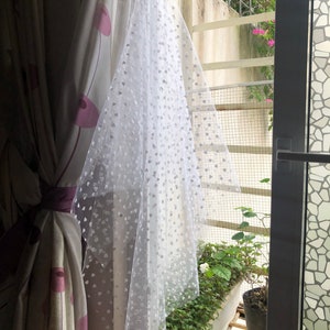 Wedding Veil With Hearts Dots, Bride Wedding Veil Fingertip Knee Length ...