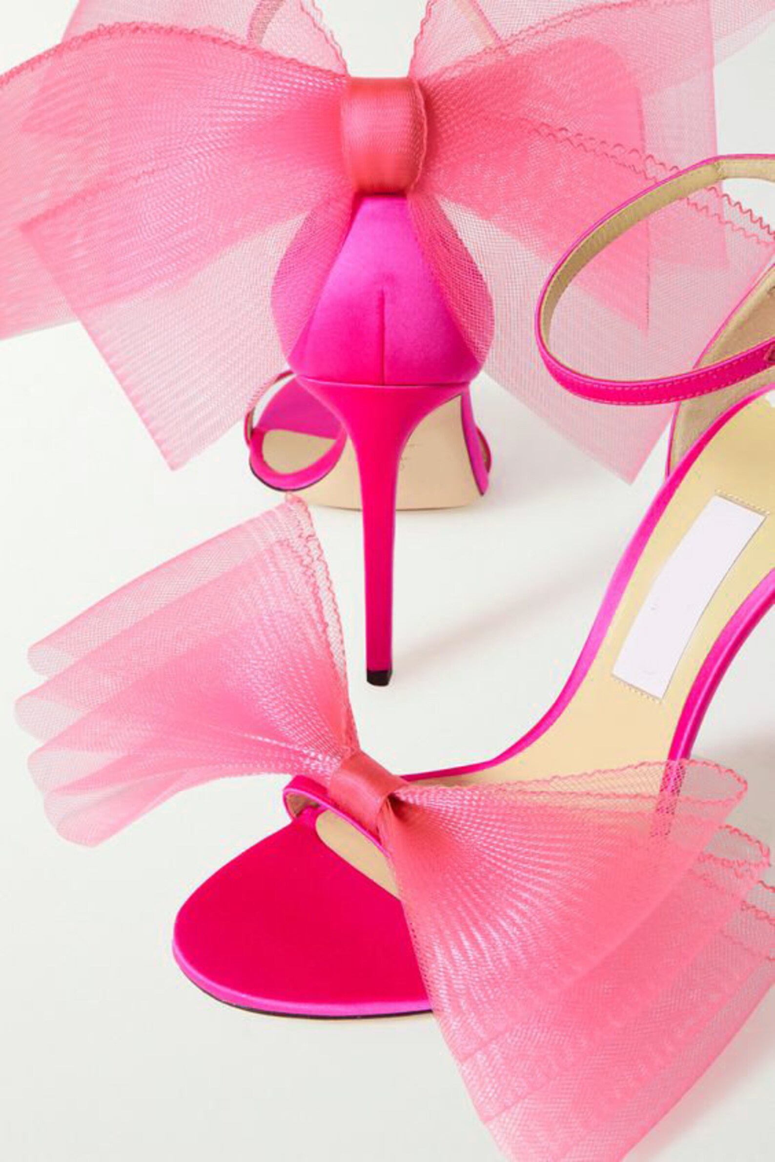 Fuchsia Bow Clips for Shoe, Bridal Bow Clips Shoe, Fuchsia Handmade ...