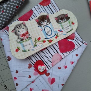 Handmade Valentines Day Envelope~valentines Day Pouch~valentines Day ...