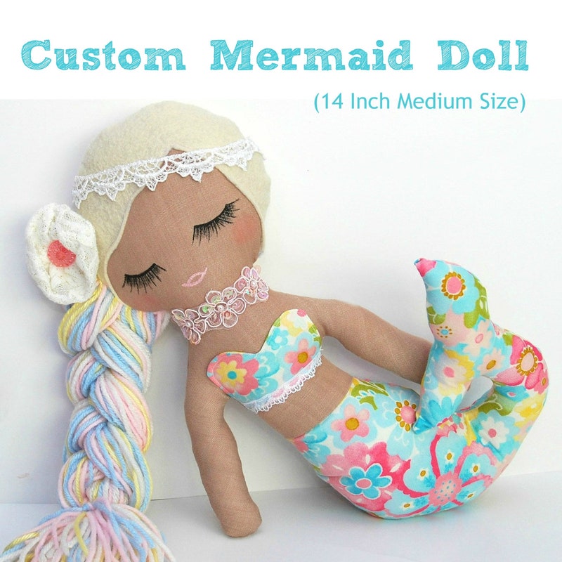 Mermaid Doll - Etsy