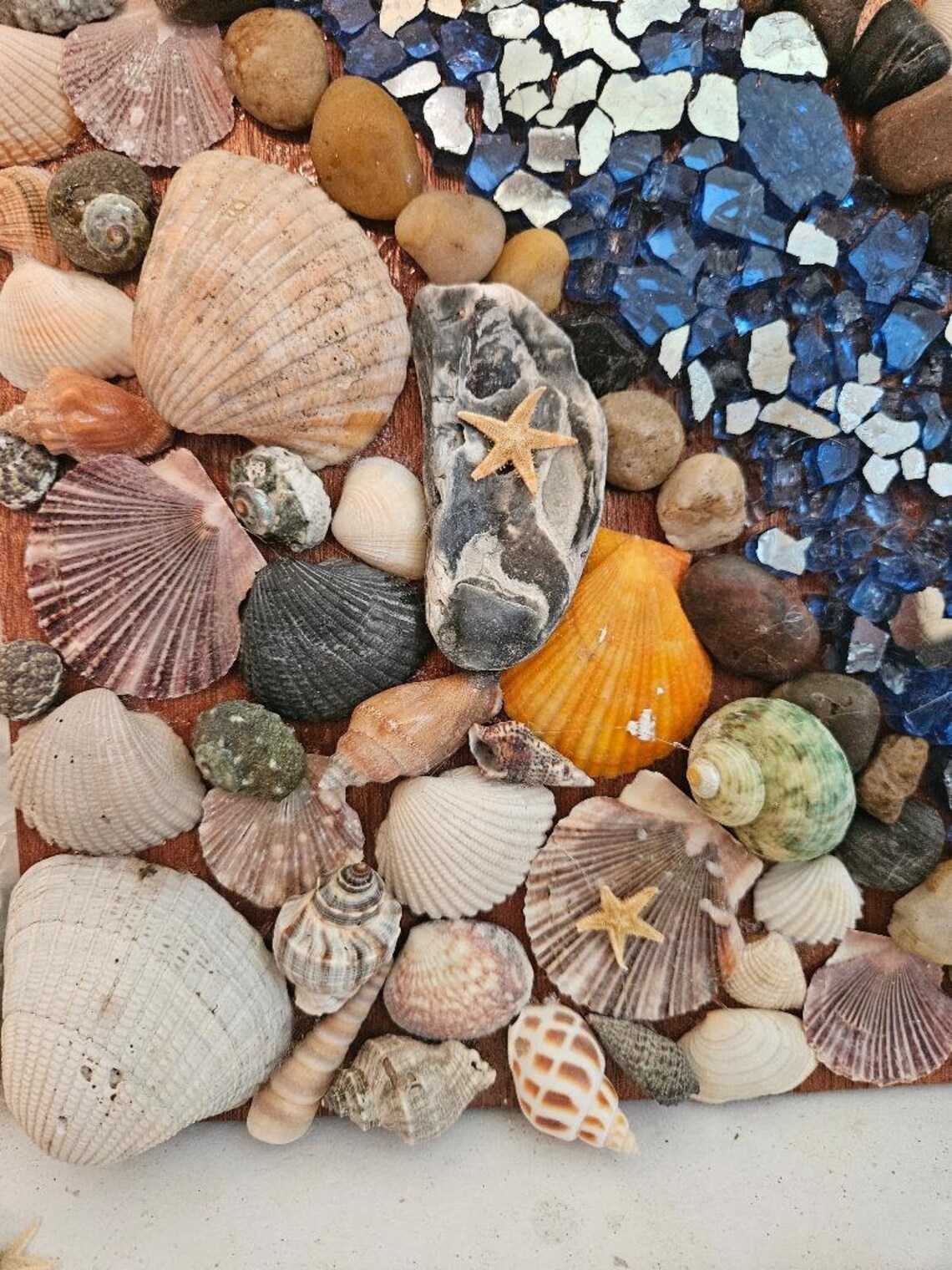 Shell Art, Wall Hanging Handmaid Add to Your Decor - Etsy