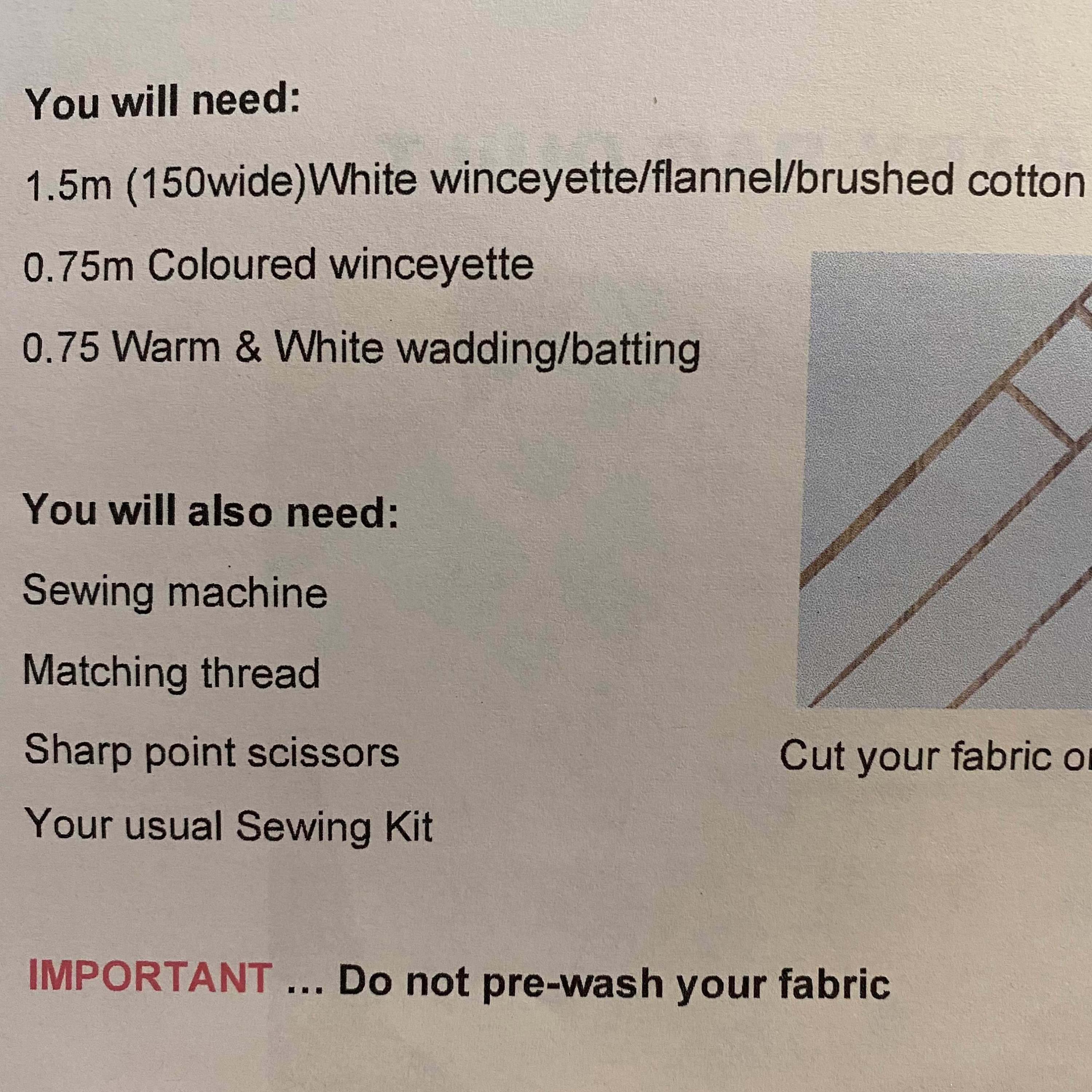 Baby Rag Quilt PDF Sewing Pattern and Templates. QR Code Takes You to a ...