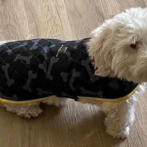 Pendi's Quilted Dog Coat PDF Adjustable Pattern - Etsy