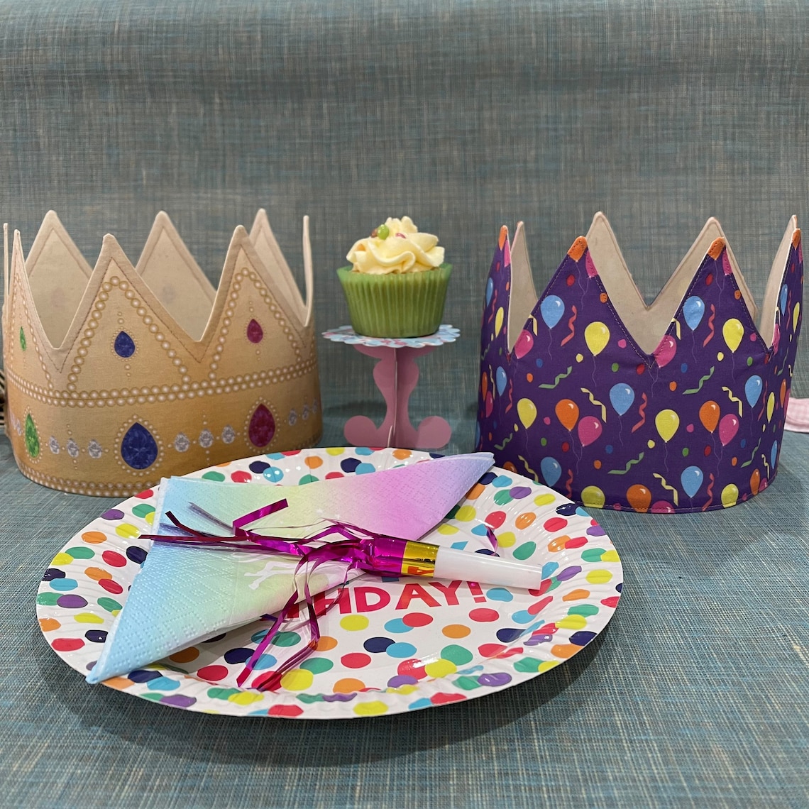 Multi Size Party Crown Instructions. Digital Pattern. - Etsy