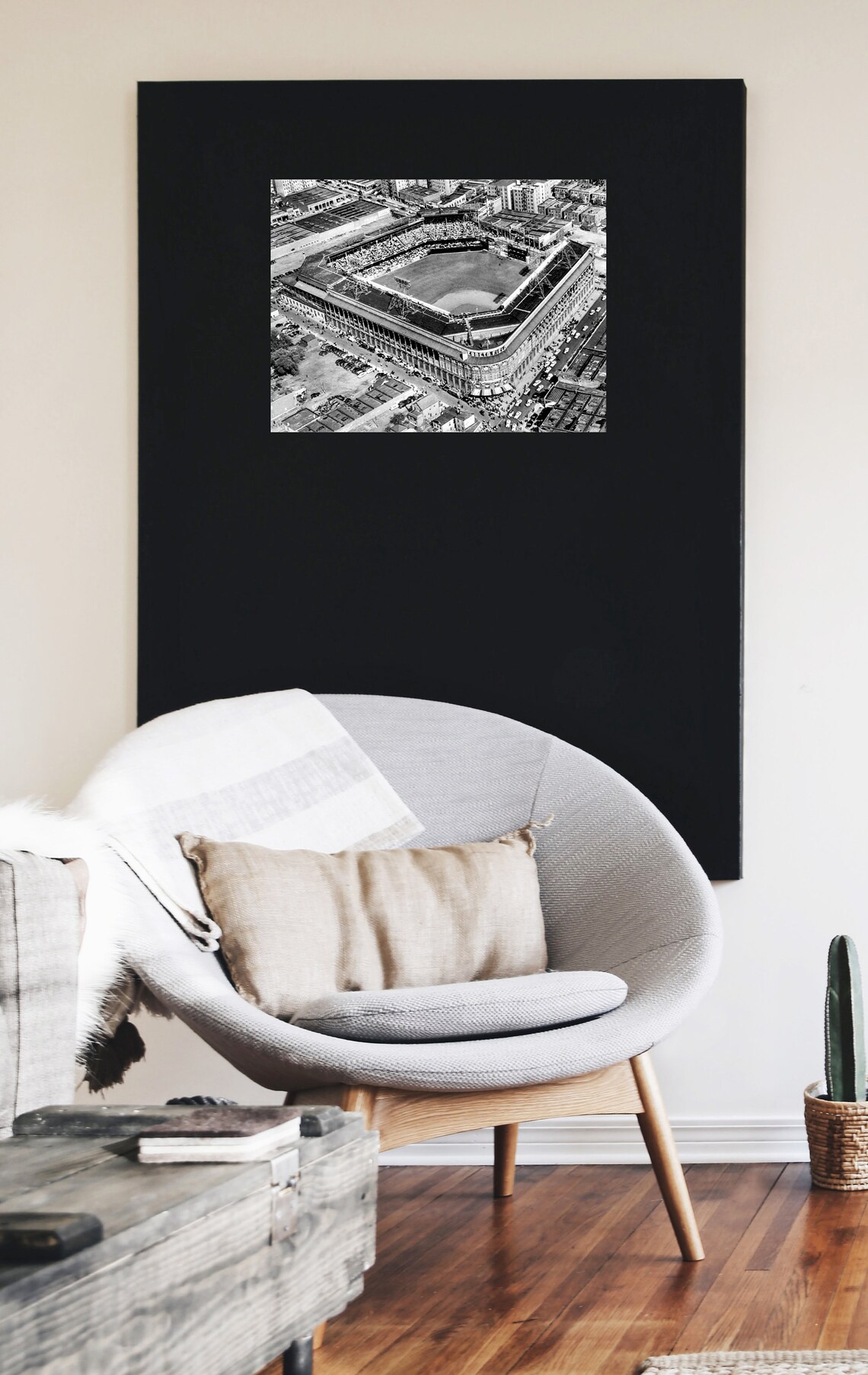 Aerial View Iconic Ebbets Field Home of the Brooklyn Dodgers 1913-1957 ...