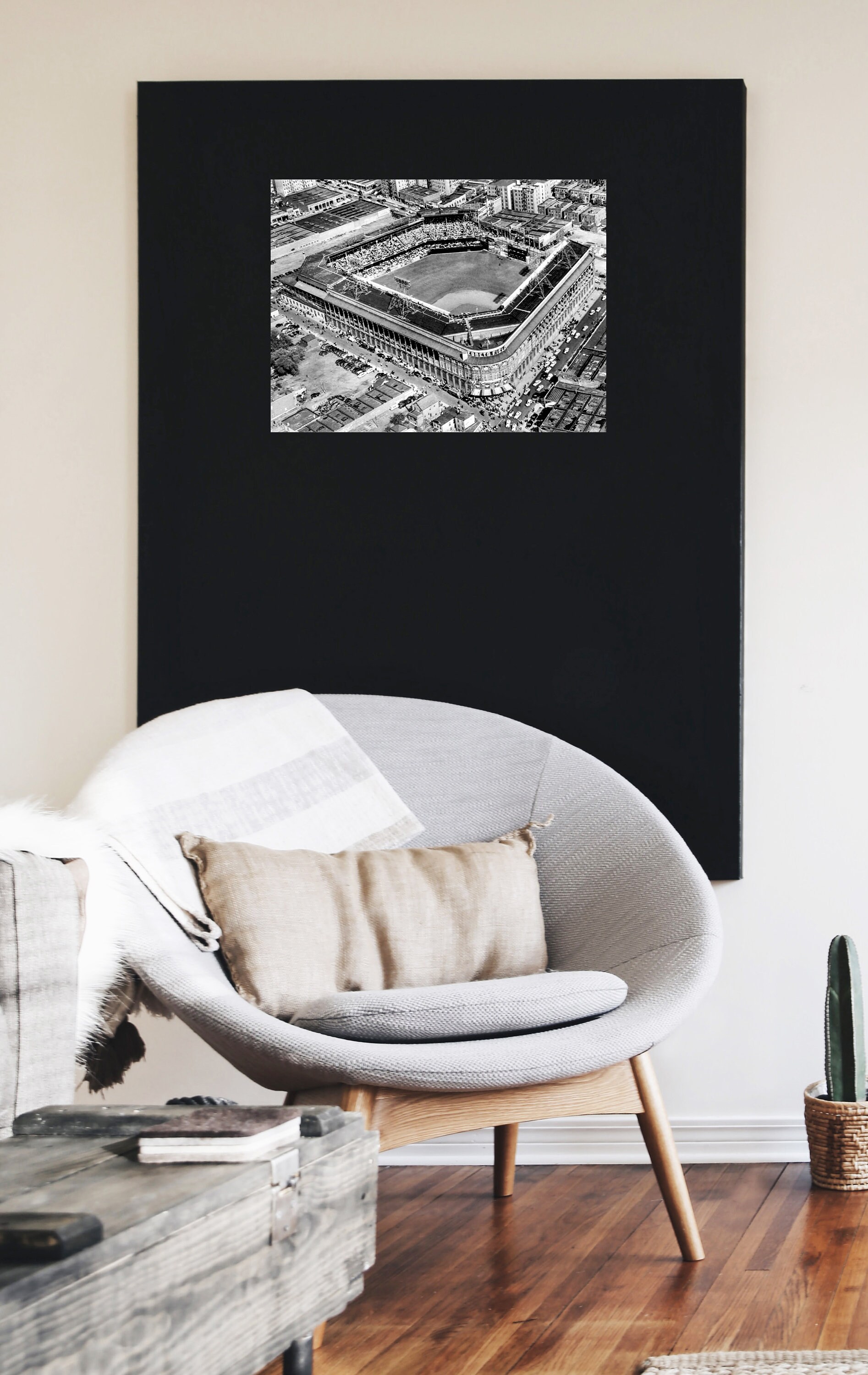 Aerial View Iconic Ebbets Field Home of the Brooklyn Dodgers 1913-1957 ...